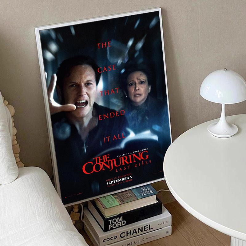 The Conjuring Last Rites Movie Poster, Canvas Wall Art, Room Decoration ...