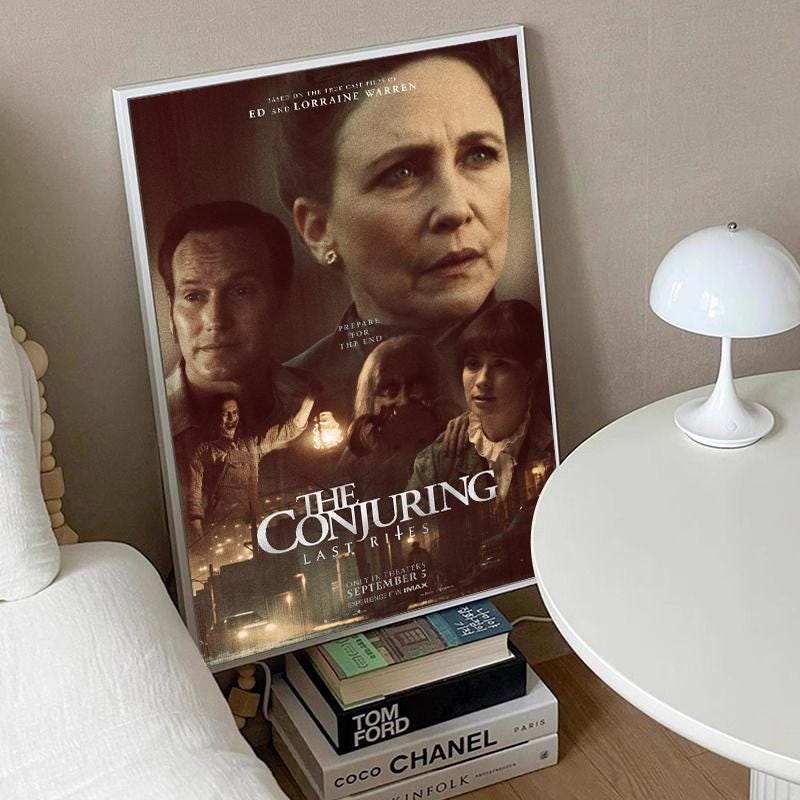The Conjuring Last Rites Movie Poster, Canvas Wall Art, Room Decoration ...