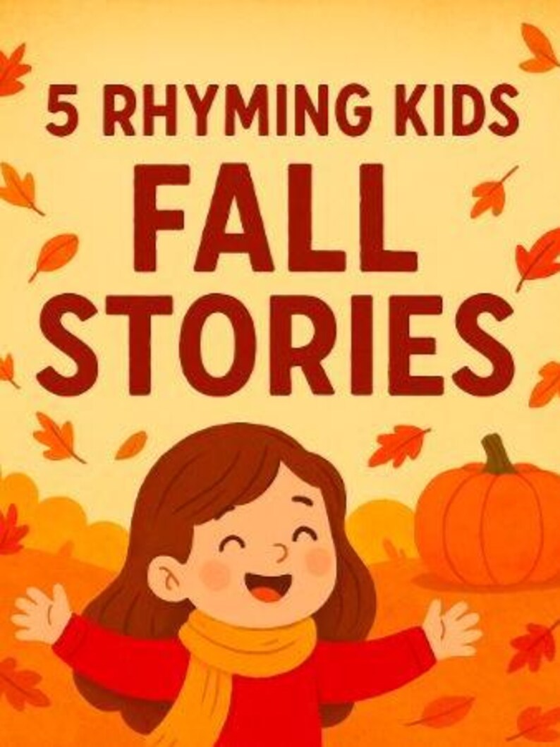5 Rhyming Kids Fall Stories PDF – Autumn Stories for Children (instant ...