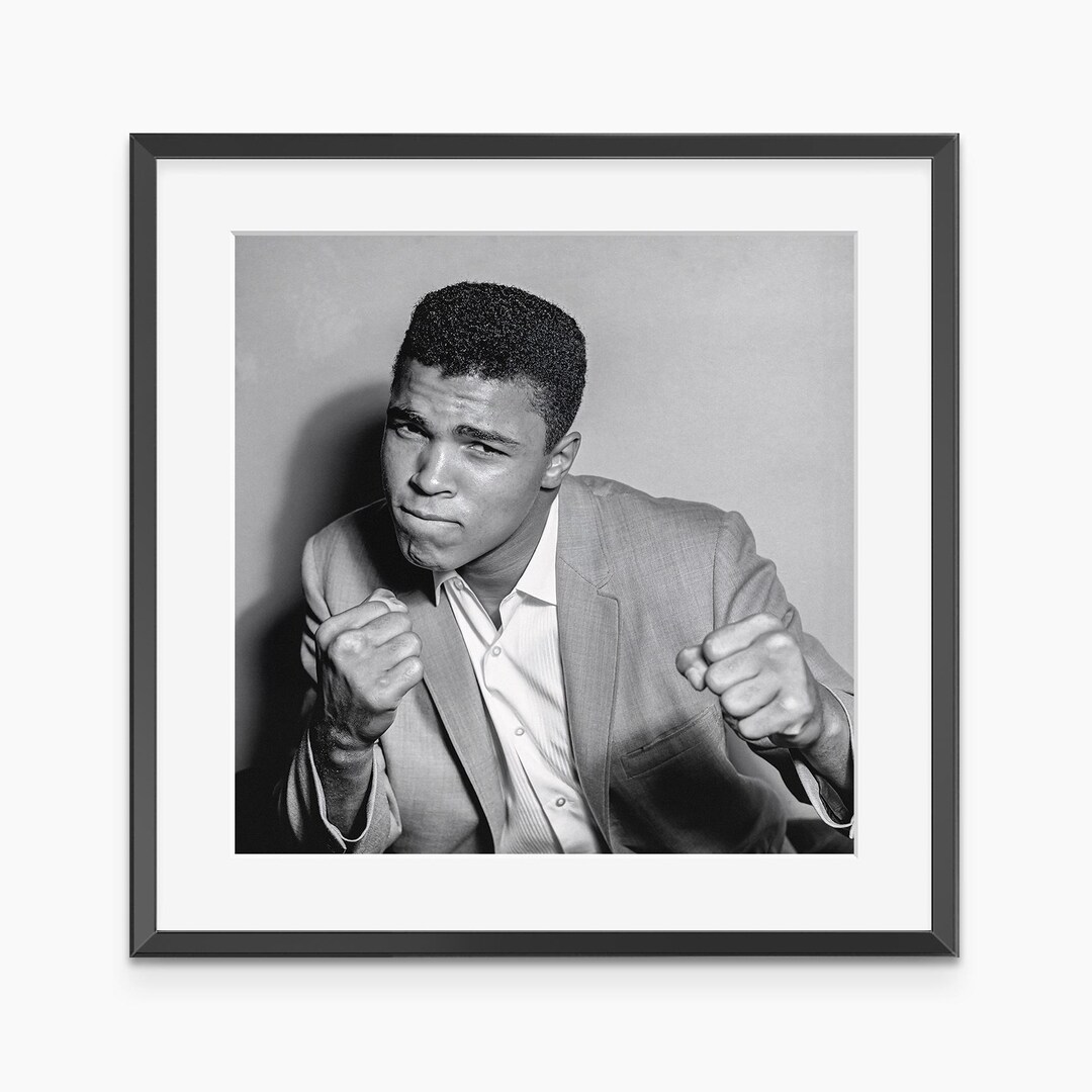 Boxing Print, Photography Prints, Muhammad Ali Poster, Retro Poster ...