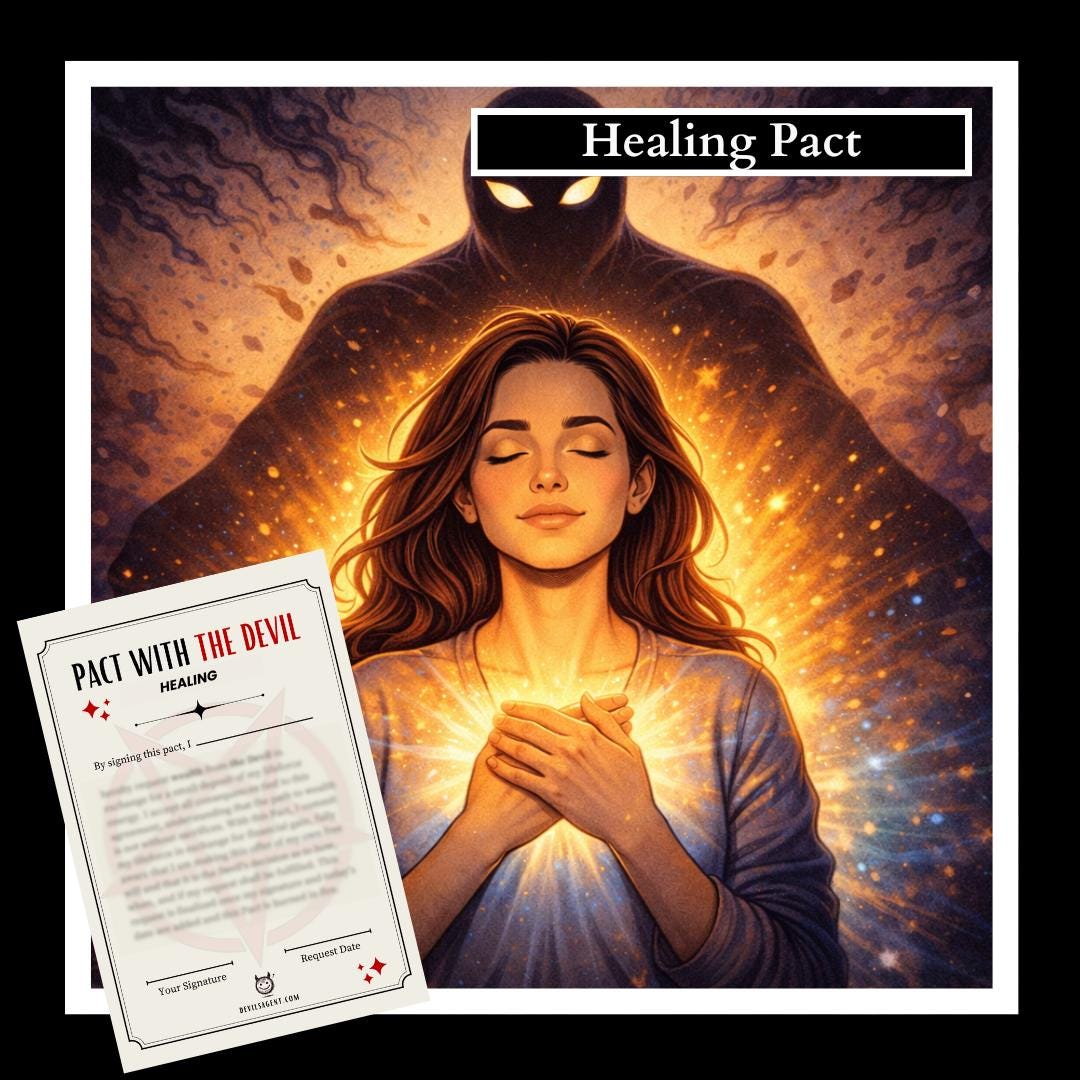 Healing - Pact With the Devil for (ritual Kit) - Etsy