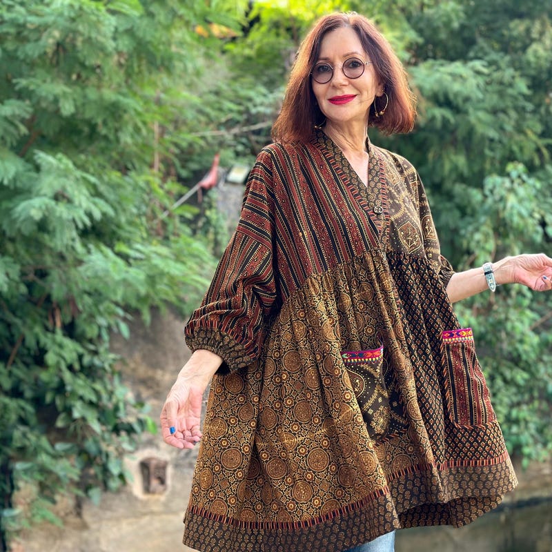 Loose Fitting Tunic - Etsy