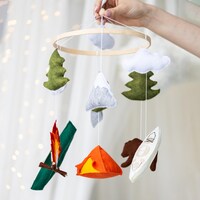Baby Mobile National Park - Camping Baby Mobile Dog - Wilderness Mobile ...