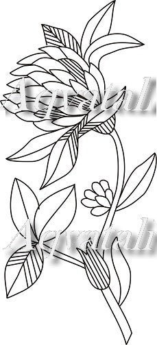Clover Hand Embroidery Pattern, PDF Pattern, Summer Flower Decor ...