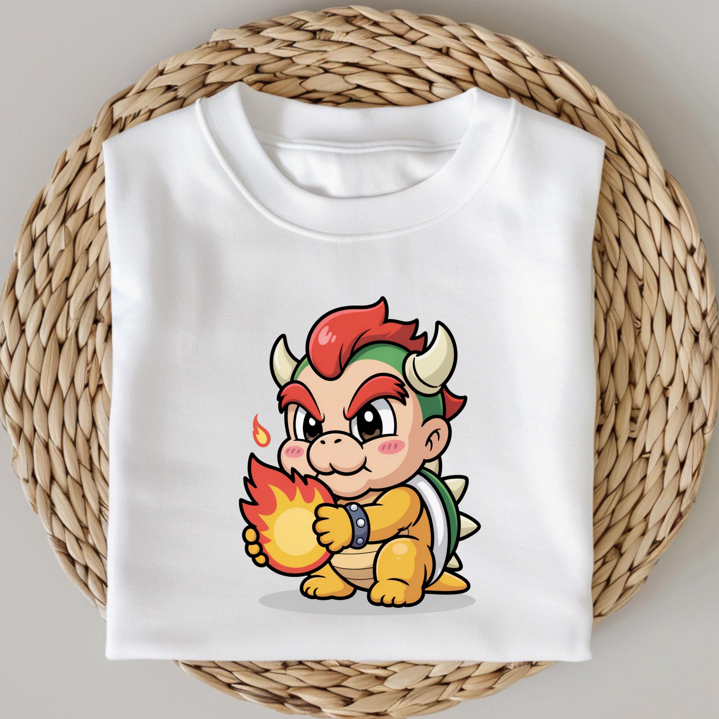 Chibi Mario Png Bundle, Cute Baby Luigi Peach Yoshi Clipart Set, Gamer ...