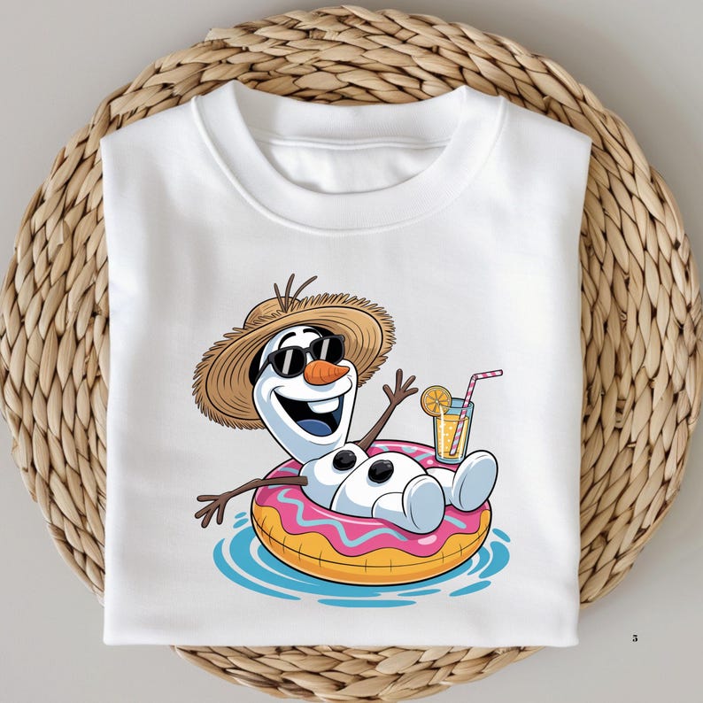 Tropical Olaf Png, Summer Hammock, Ice Cream Beach Clipart, Olaf Donut ...