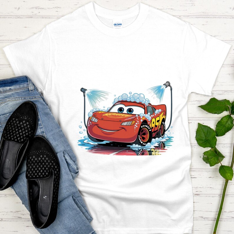 Lightning Mcqueen Car Wash Png, Bubble Foam Cleaning Clipart, Cute Car ...