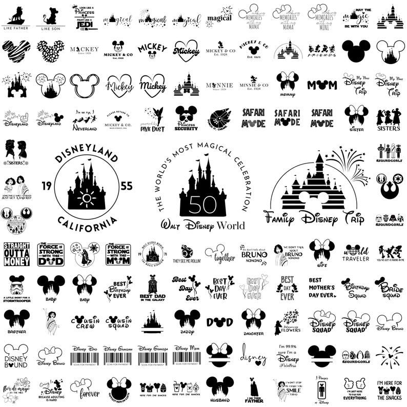 Family Trip 2026 Mega Svg Bundle, Vacation Shirts Graphics, Cricut ...