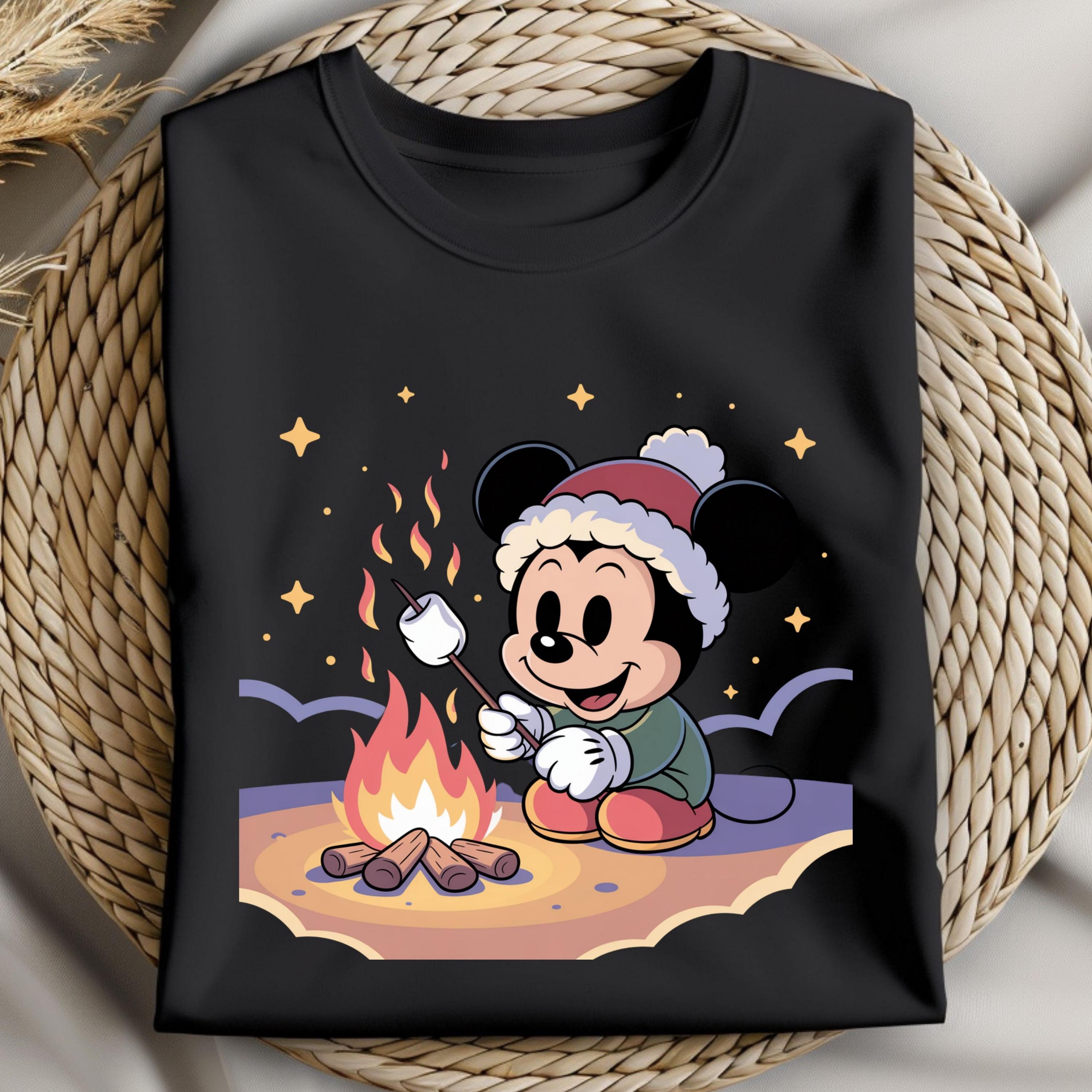 Christmas Clipart Bundle, Minnie and Mickey Holiday PNG, Stitch ...