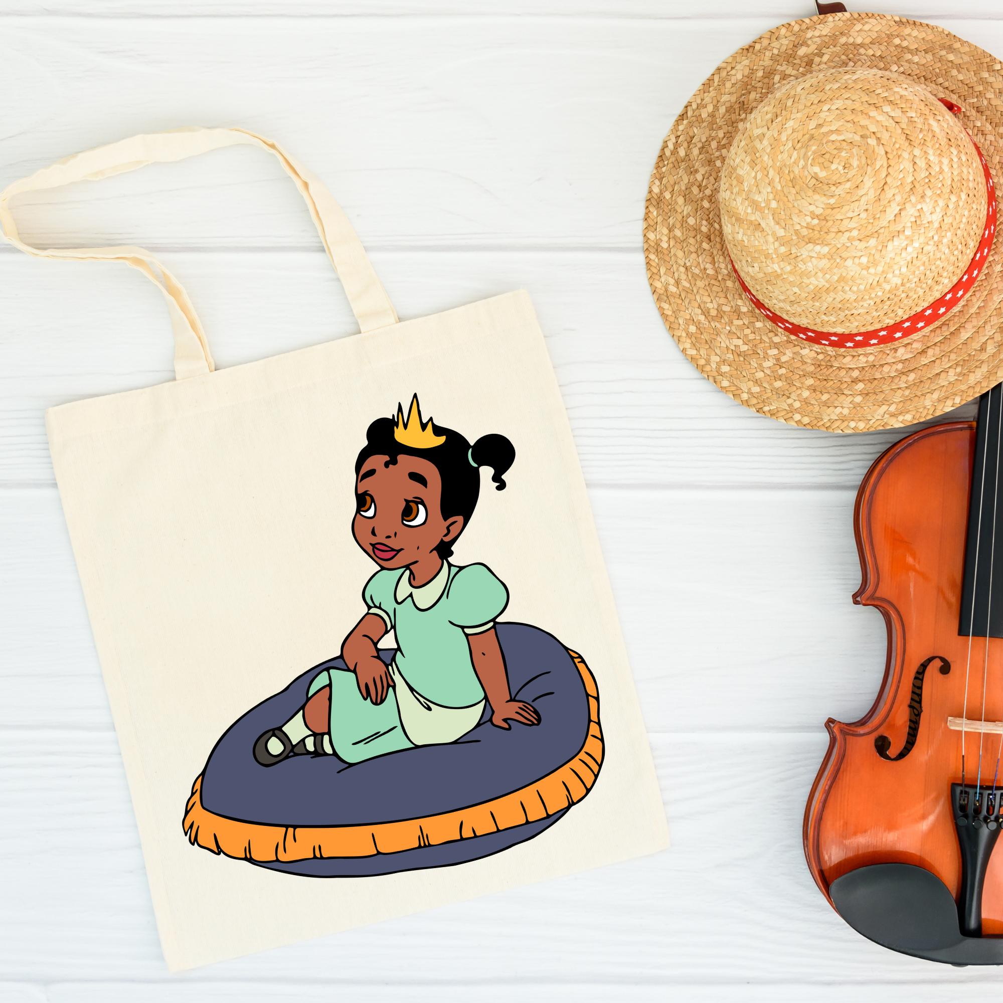 Tiana Svg Png Bundle, Princess and the Frog Clipart Set, Layered Files ...
