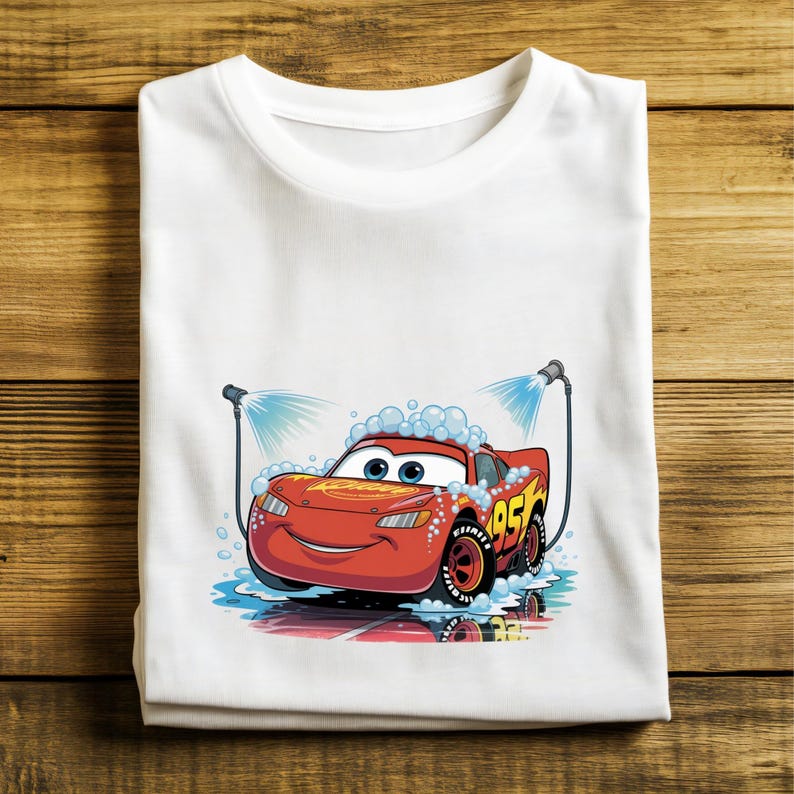 Lightning Mcqueen Car Wash Png, Bubble Foam Cleaning Clipart, Cute Car ...