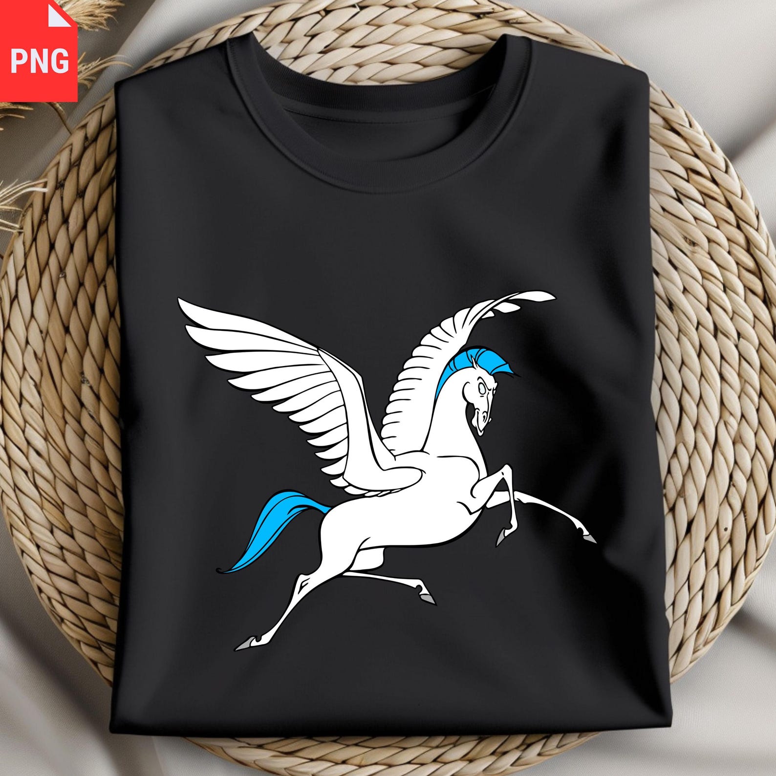 Baby Hercules and Pegasus Clipart, Cute Lightning Baby PNG Files for ...