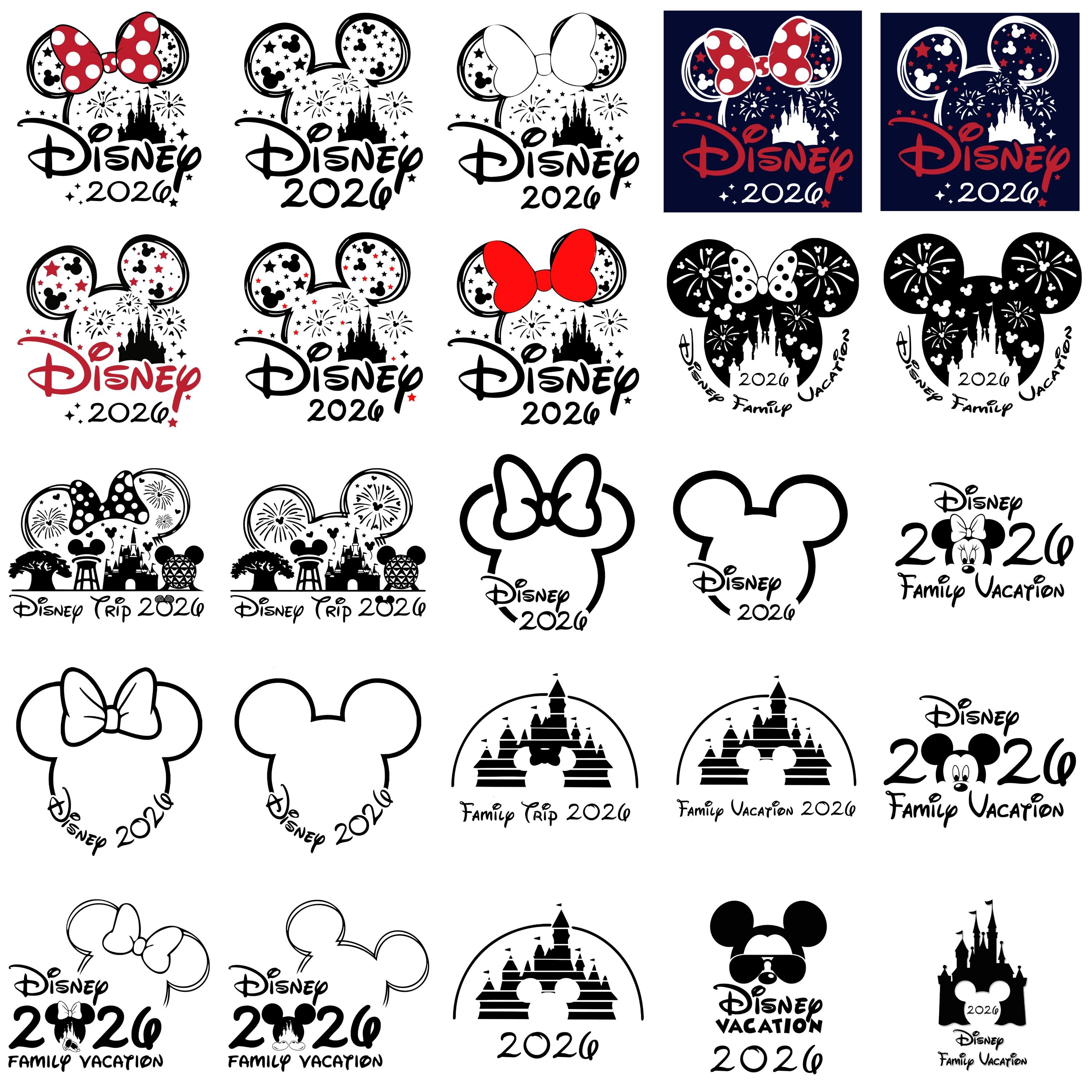 Family Trip 2026 Mega Svg Bundle, Vacation Shirts Graphics, Cricut ...