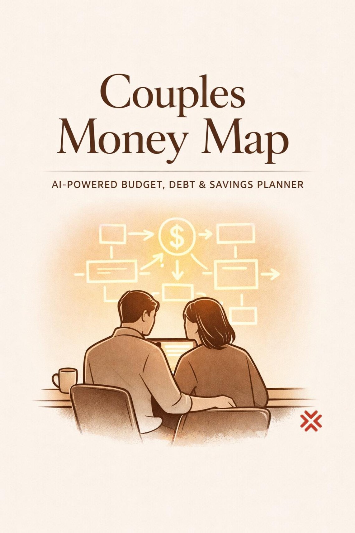 Couples Money Map + AI Helper | Joint Budget, Debt & Savings Planner ...