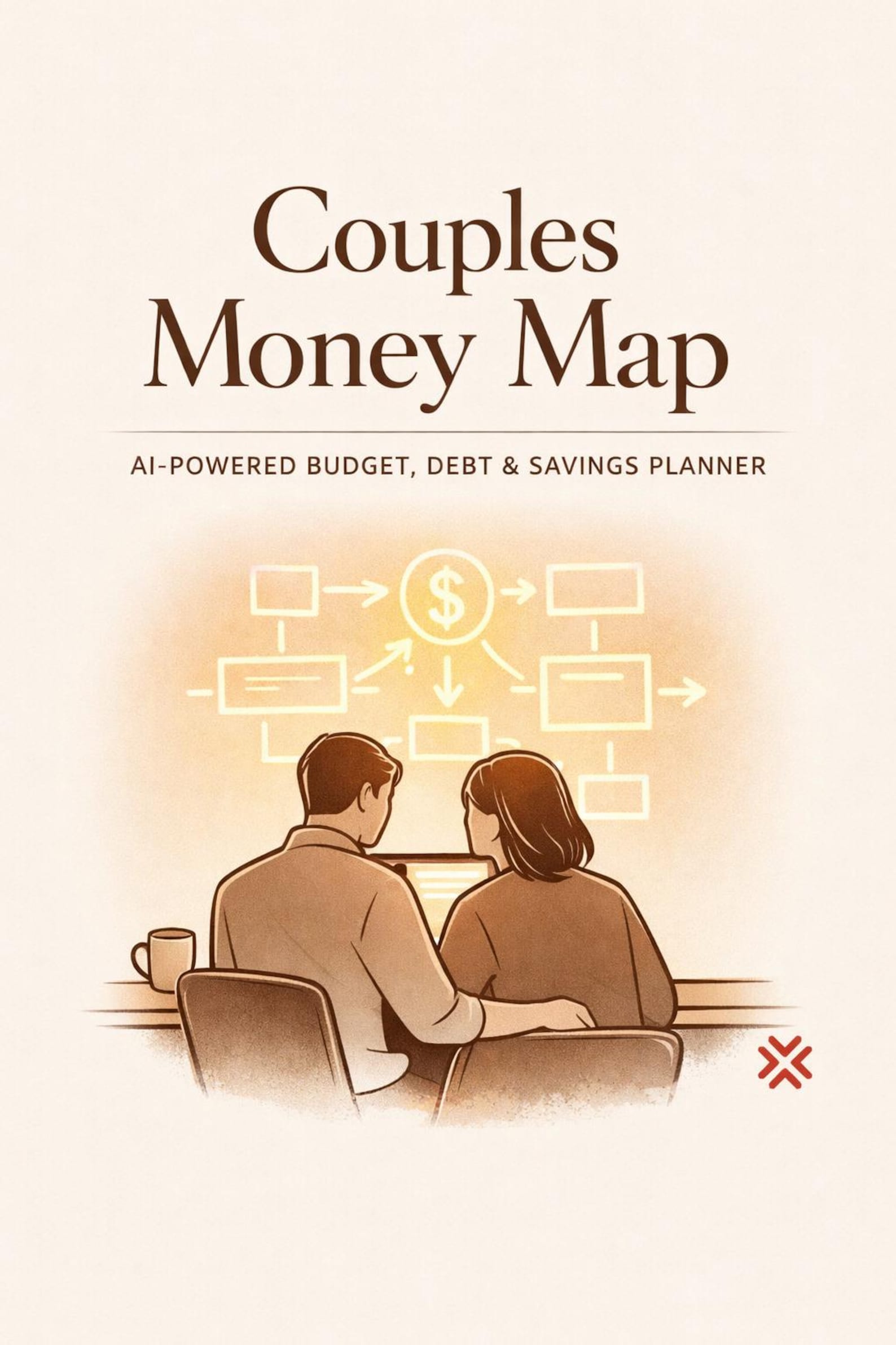Couples Money Map + AI Helper | Joint Budget, Debt & Savings Planner ...