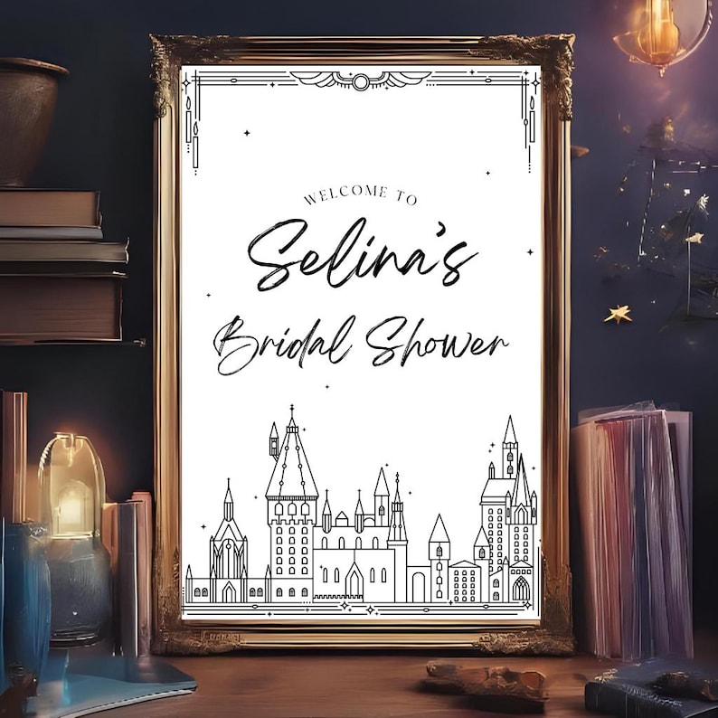 From Muggle to Mrs. Bridal Shower Welcome Sign Bundle – Digital ...