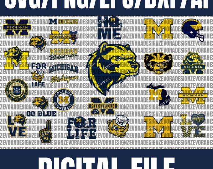 Michigan Svg - Etsy