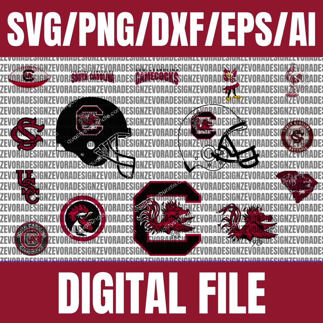 High-resolution SVG, Sports, Gamecocks SVG, Cricut, University ...
