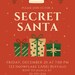 Secret Santa Party Invitation Template | Holiday Christmas Invite ...