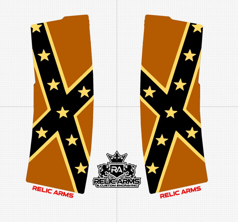Southern Patriotic Flag Pattern Pmag Laser Engraving Digital File ...