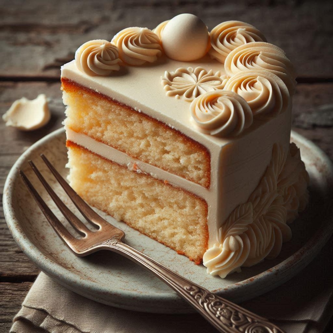 Homemade Vanilla Cake With Buttercream Icing Recipe - Etsy