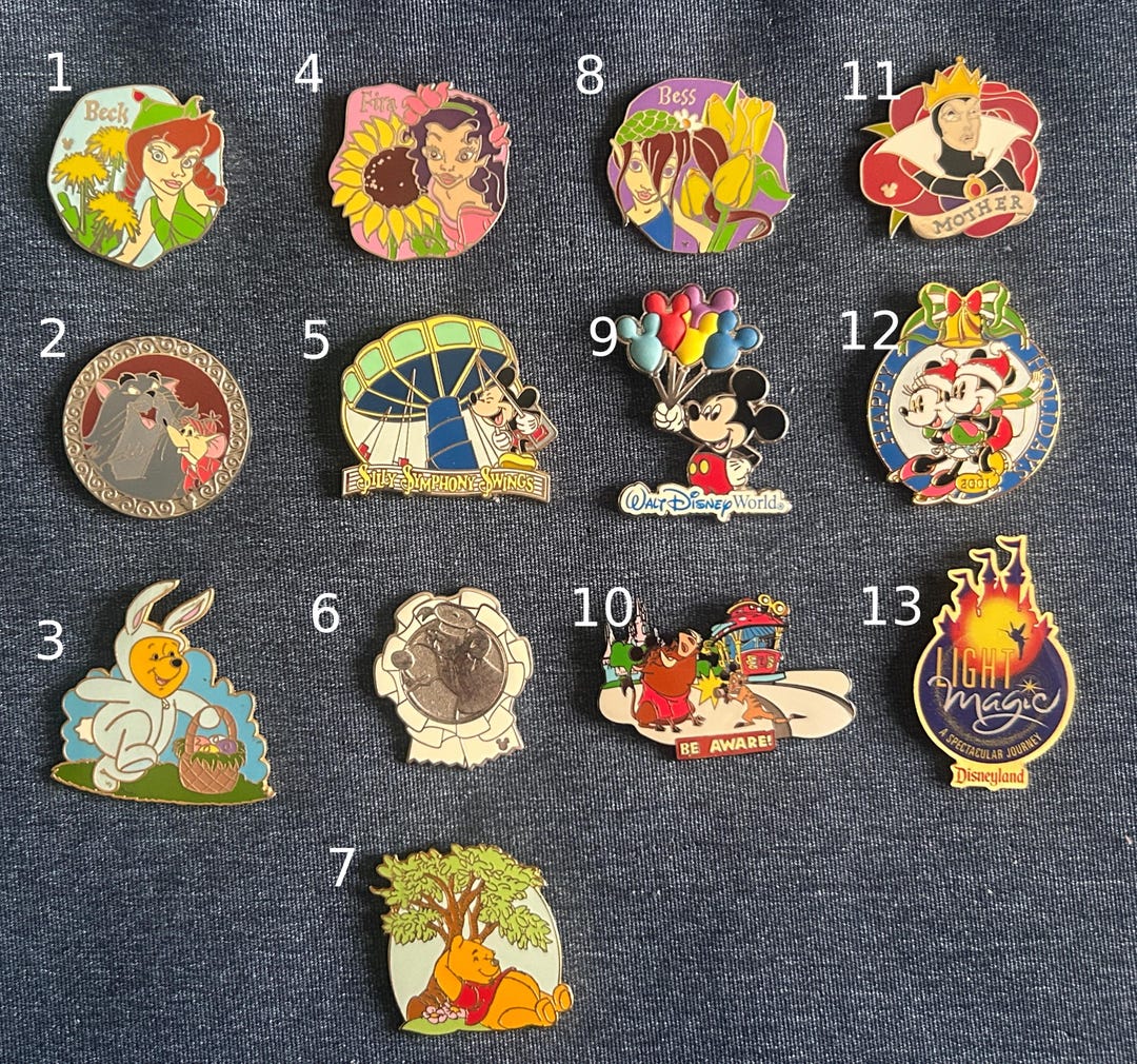 AUTHENTIC Disney Pins Trading/collecting - Early 2000s to 2010s - Cast ...