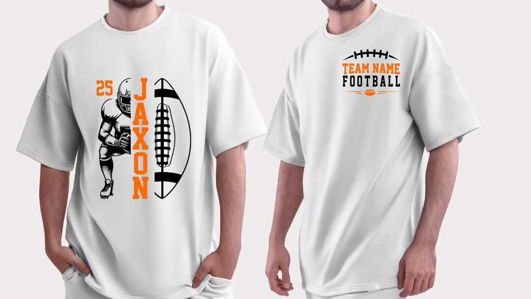 Custom Football Team Logo PNG Design, Personalized Football Graphics ...