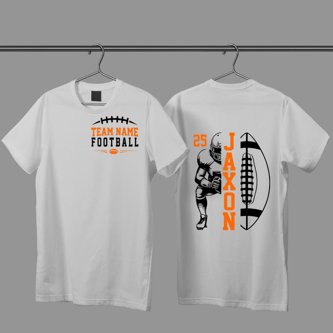 Custom Football Team Logo PNG Design, Personalized Football Graphics ...