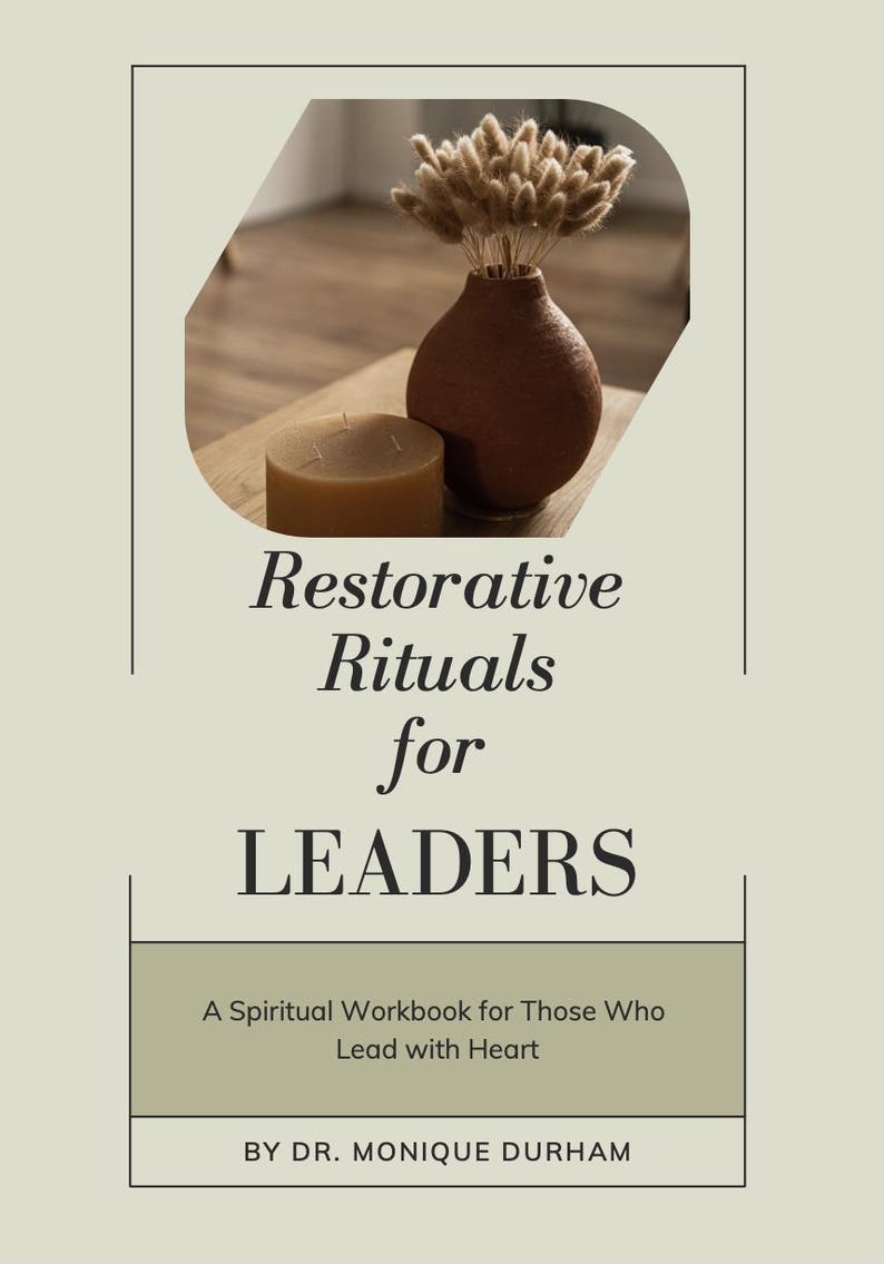 Restorative Rituals for Leaders - Etsy