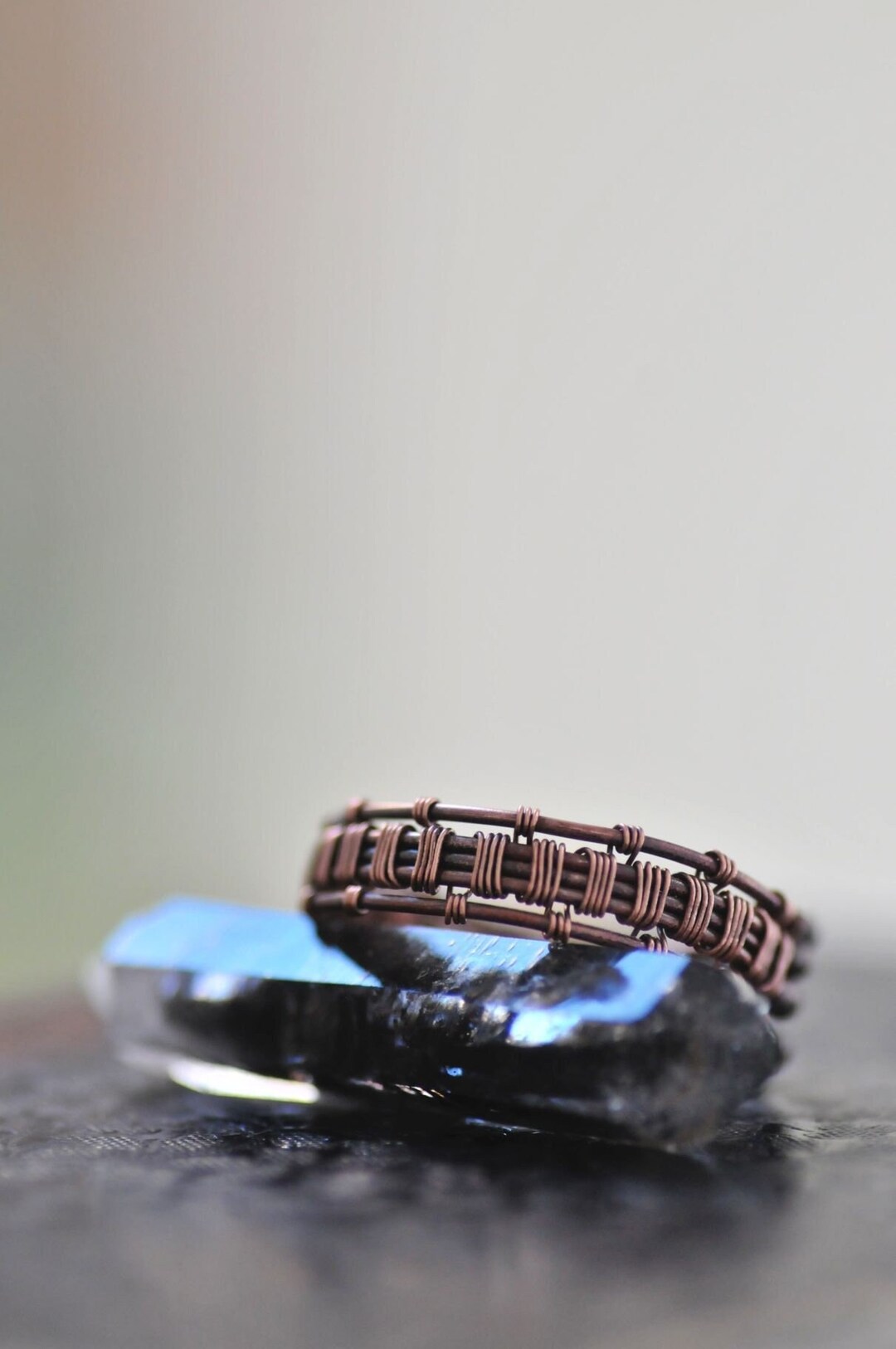Mens Ring, Copper Rustic Ring for Him, Gift for Men, Mens Jewelry ...