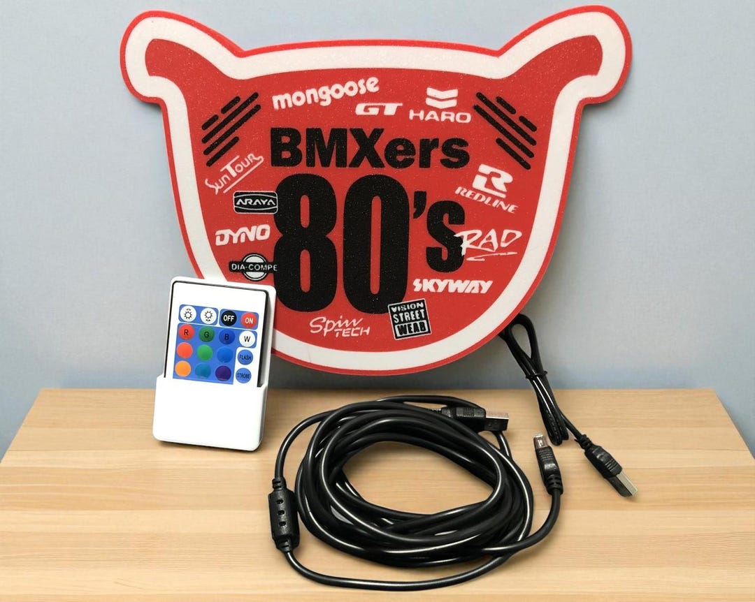 Bmx Old School 80s Rad Lightbox Kit FREE SHIPPING Gt Dyno Skyway Haro ...