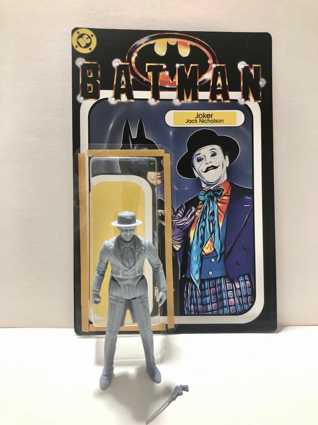 Super Powers Batman 1989 Joker JACK NICHOLSON Custom Figure, Blister - Etsy