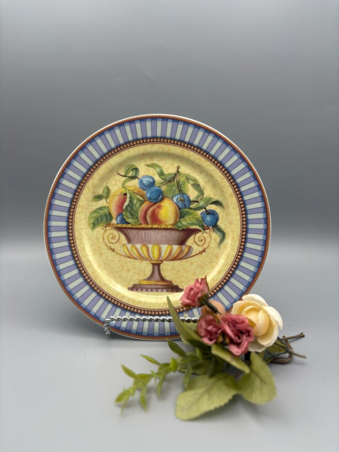Antique Limoges Collector Plate - Renaissance French Porcelain ...