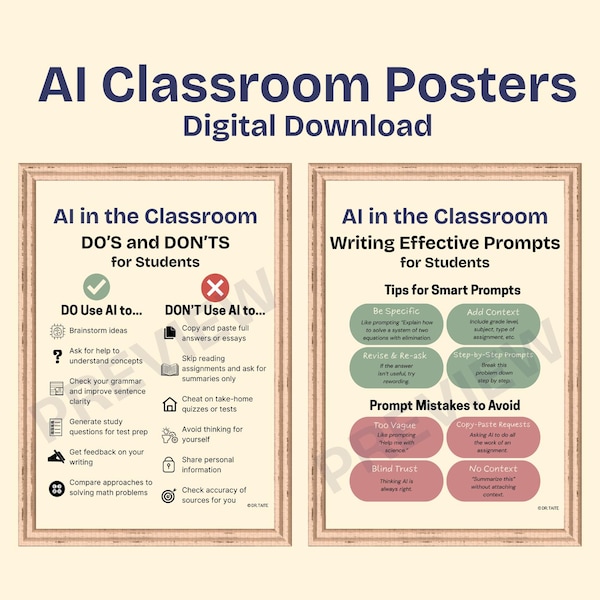 Anti Ai Posters - Etsy