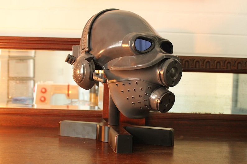 ABS Half Life Inspired Combine Soldier Helmet - Display - Hand Made - Etsy