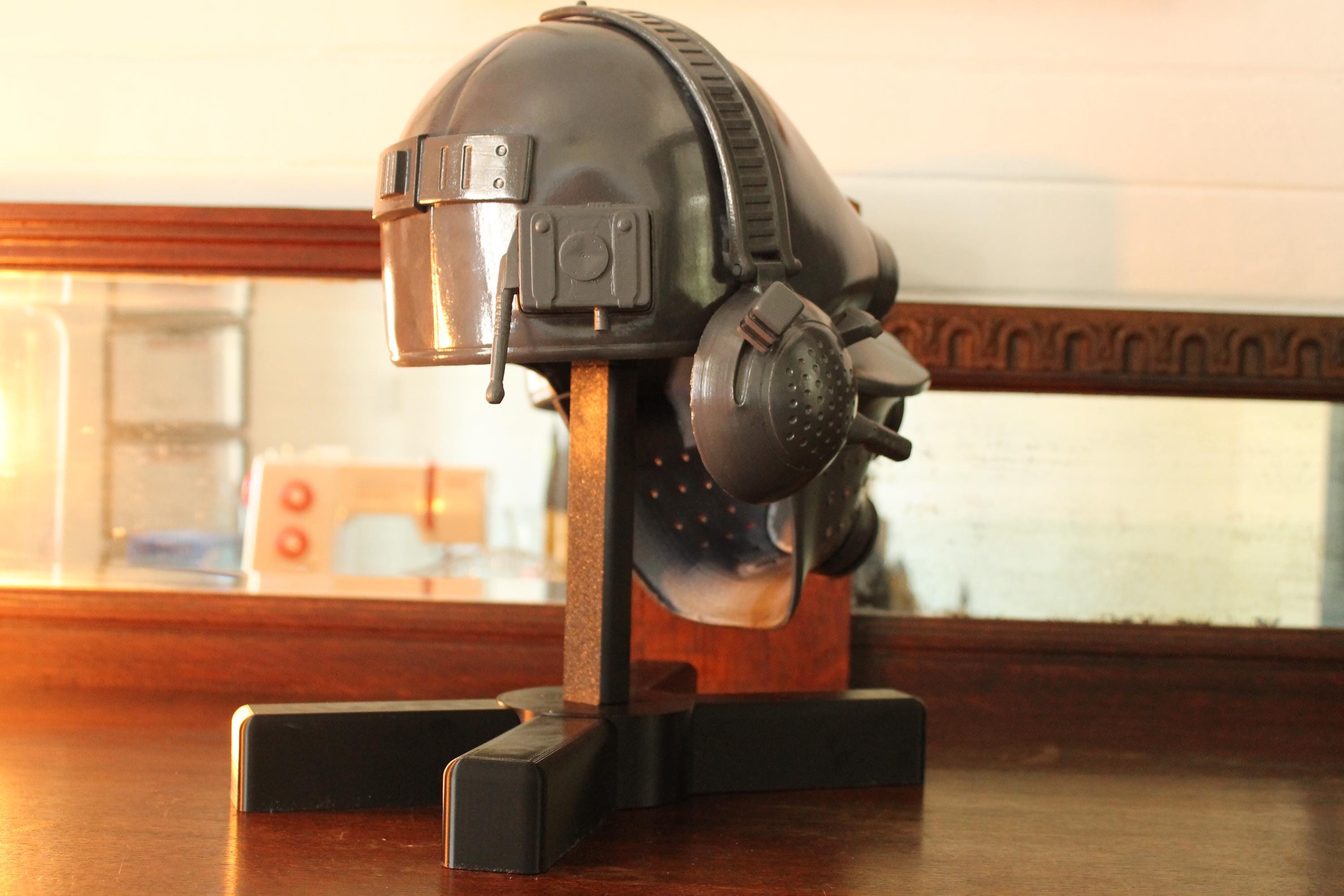 ABS Half Life Inspired Combine Soldier Helmet - Display - Hand Made - Etsy