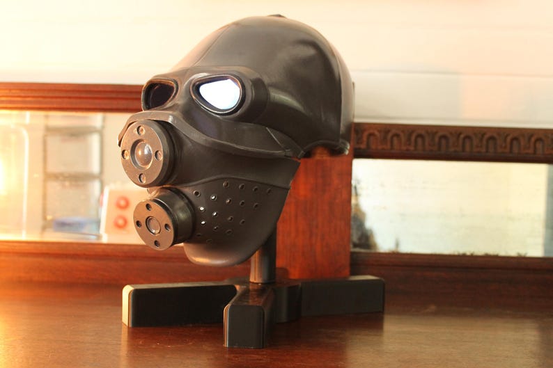 ABS Half Life Inspired Combine Soldier Helmet - Display - Hand Made - Etsy