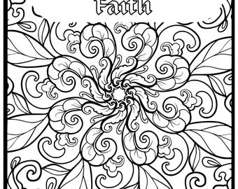 Color the Gospel, Faith & Fun Coloring Pages, Bible Blessings to Color ...