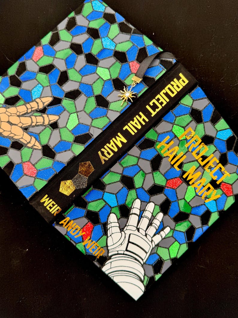 Project Hail Mary - Andy Weir (special Edition Rebind) - Etsy