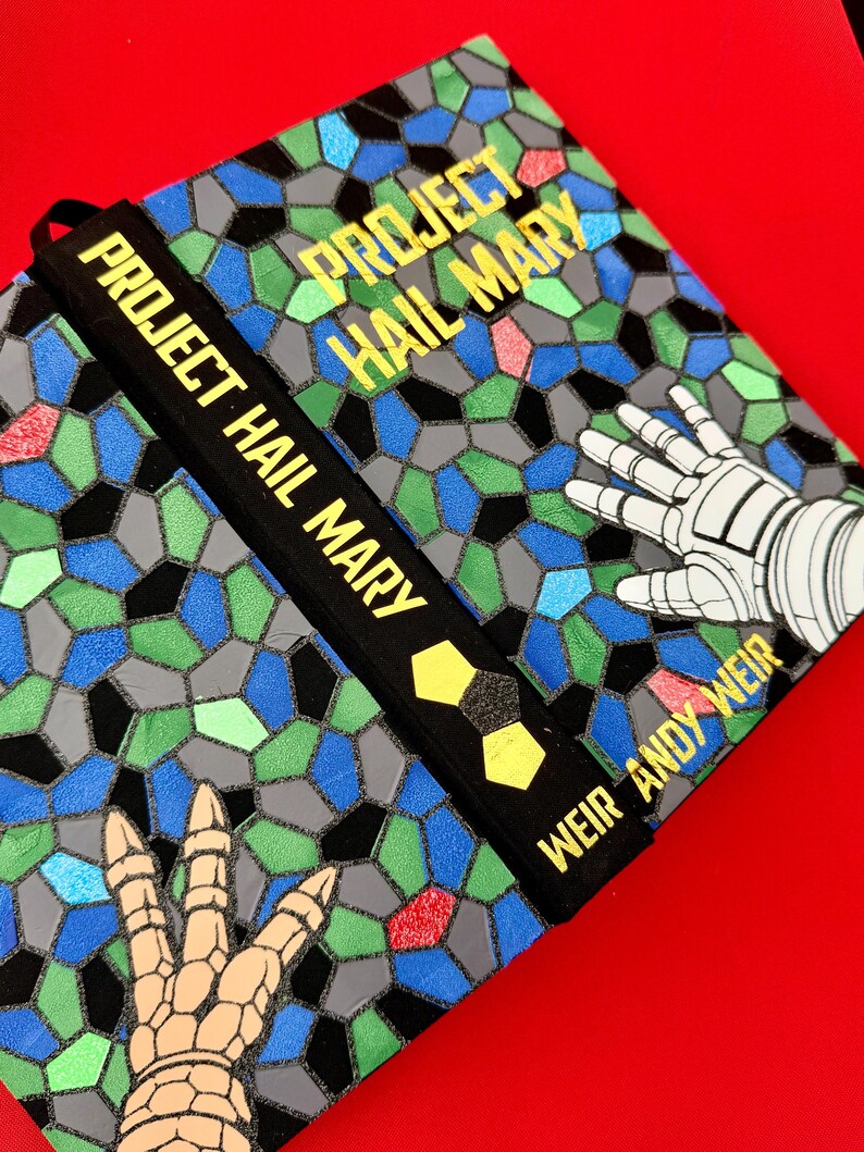 Project Hail Mary - Andy Weir (special Edition Rebind) - Etsy