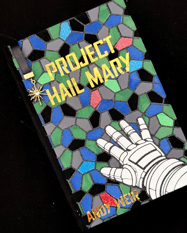 Project Hail Mary - Andy Weir (special Edition Rebind) - Etsy Australia