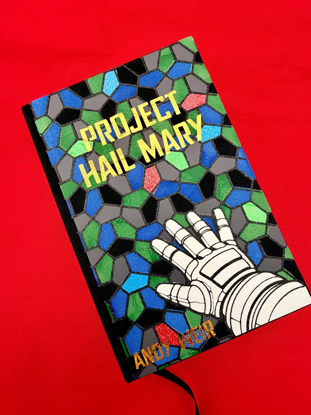 Project Hail Mary - Andy Weir (special Edition Rebind) - Etsy UK