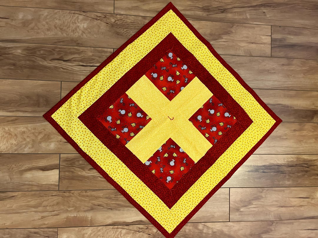 Mice N Cheese II Cat Napper Quilt for Cats - Etsy