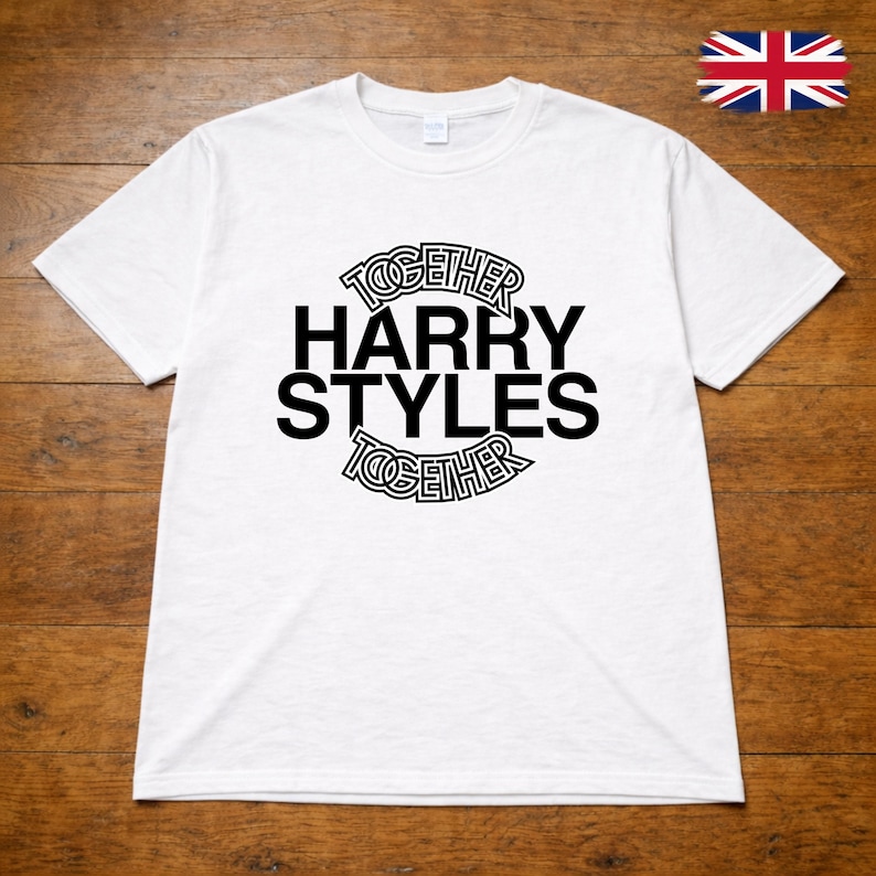 Harry Styles Together Tour London 2026 White T-shirt | Wembley Stadium ...