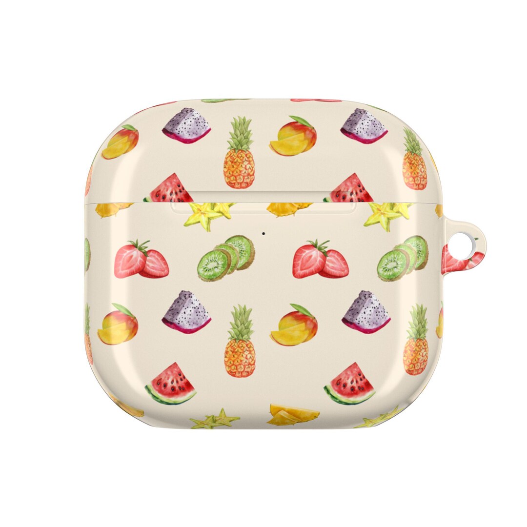 Tropical Fruit AirPod Case, Cute Fruit Design for Summer, Fun Tech ...
