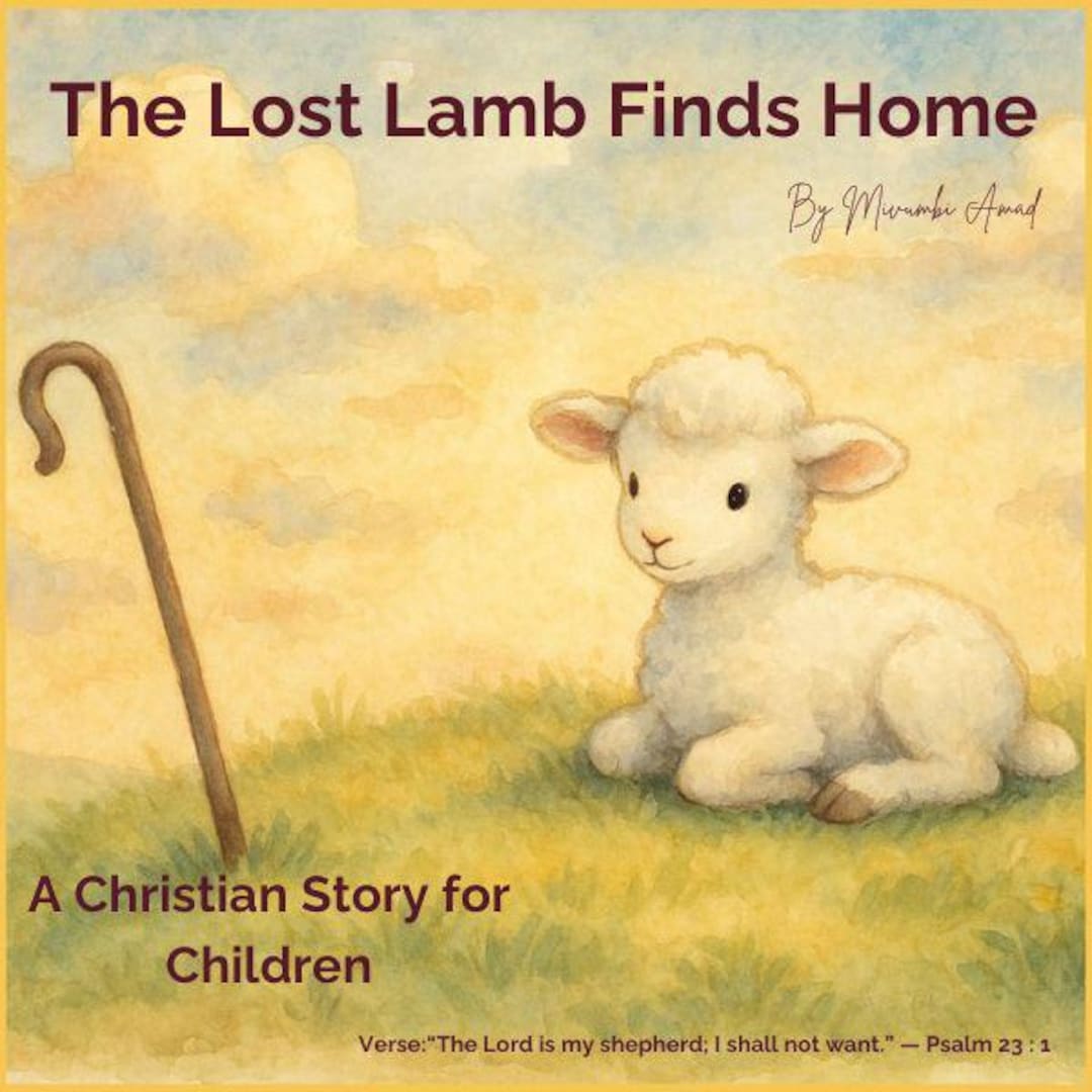 Lost Lamb Christian Storybook: Bible Parable for Kids (PDF) - Etsy