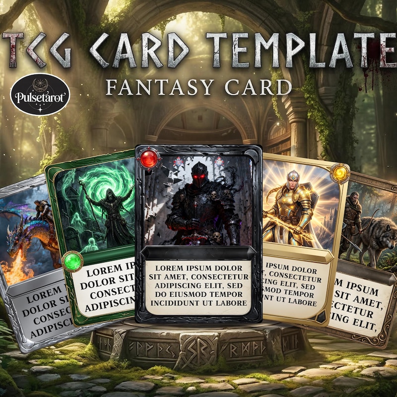Mtg Card Back - Etsy