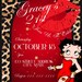 Betty Boop Birthday Invitation, Editable Invite, Retro Cartoon Party ...