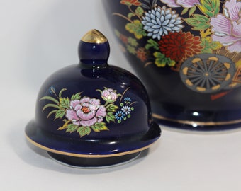Cobalt Blue Kutani - Etsy