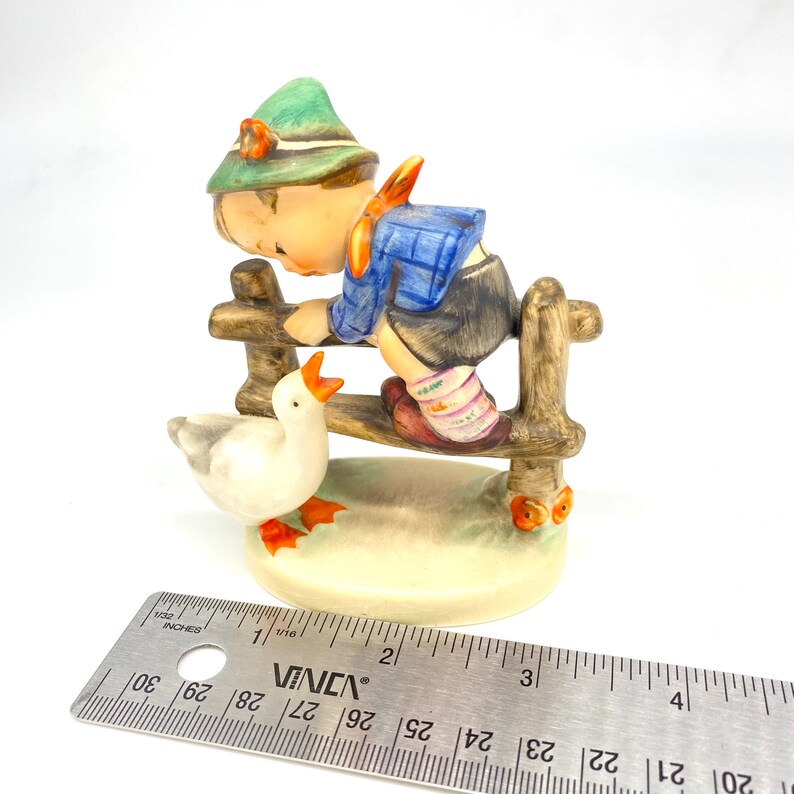 Vintage Hummel Figurine Little Boy and Goose Titled - Etsy